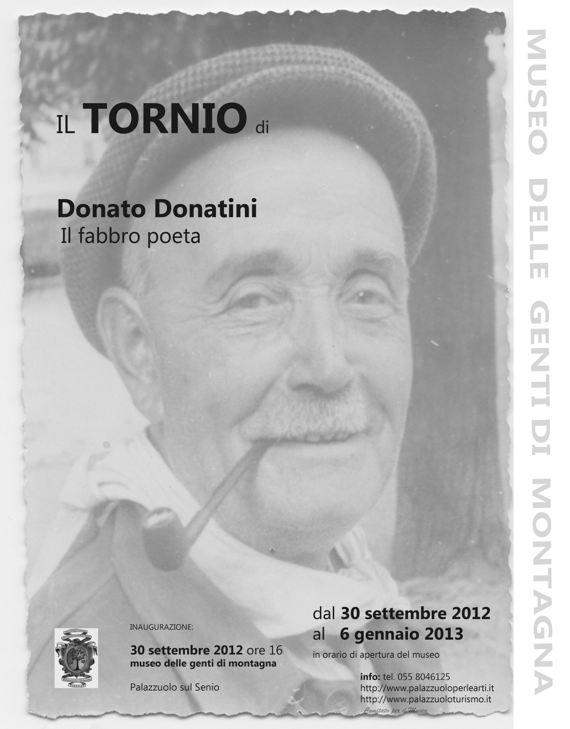 Il tornio di Donato Donatini - Museo Genti di Montagna